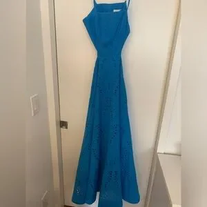 Milly | Dresses | Milly Crosby Butterfly Eyelet Dress In Blue | Poshmark